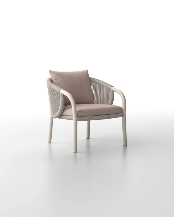 Arc Cocktail Chair Aluminum | Otazen